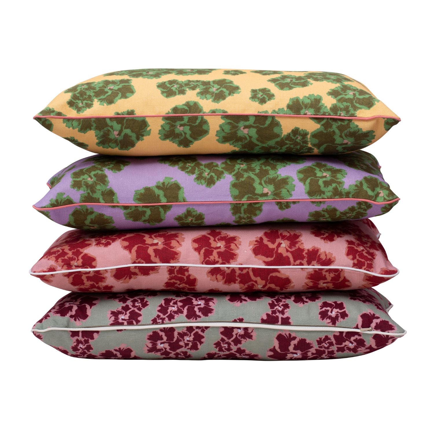 Ronko Hibiscus | Rose Mallow Small Cushion – Dar Leone
