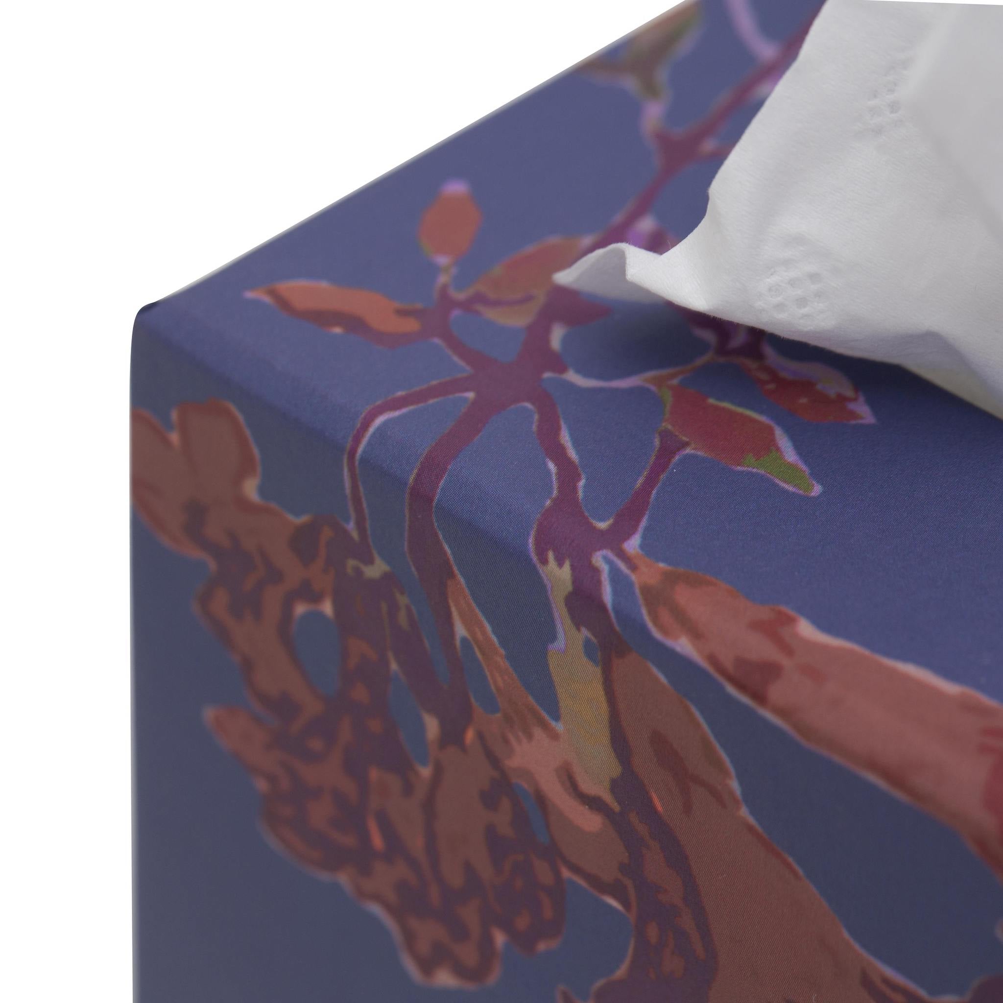 Didi Tana Purple Tissue Box Cover – Dar Leone