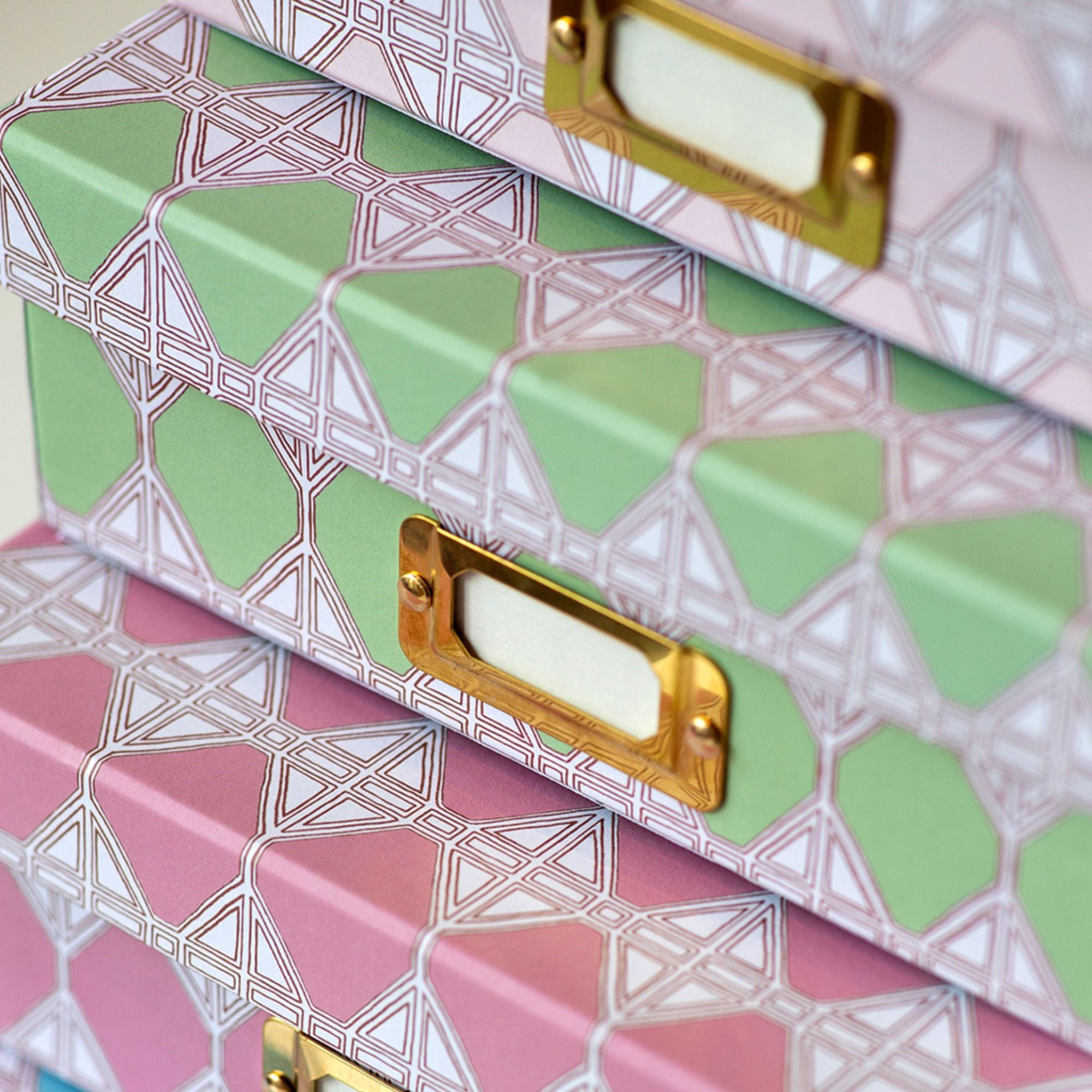 Romarong Loko Green Lidded Portfolio Box – Dar Leone